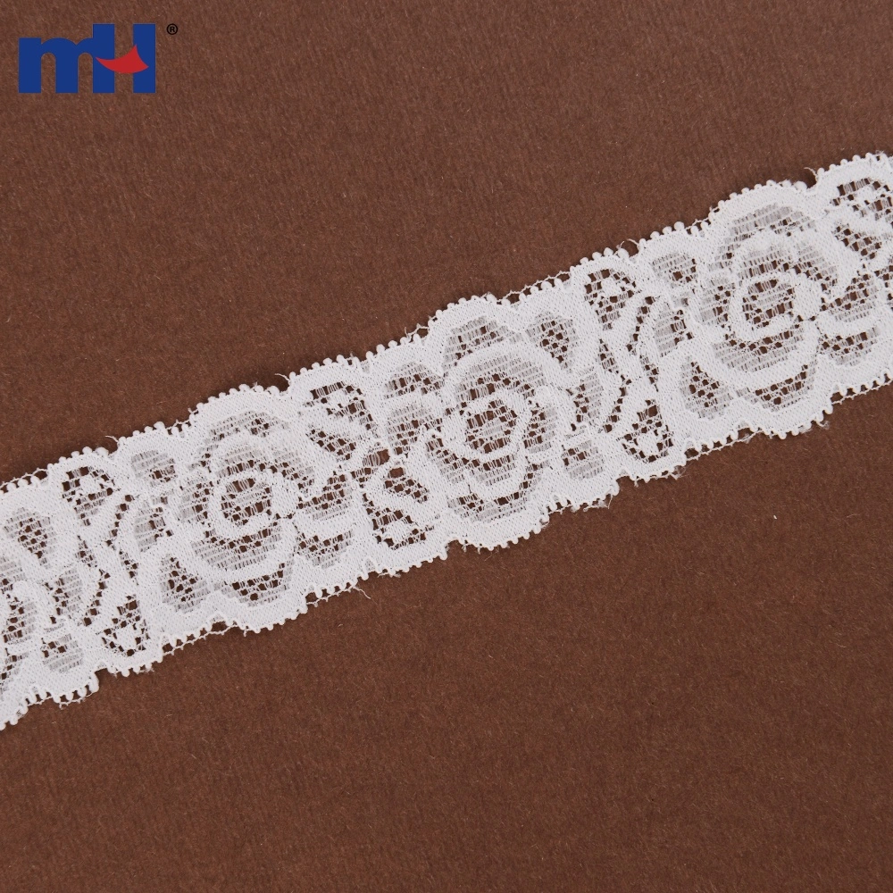 Elastic Nylon Tricot Lace for Garment