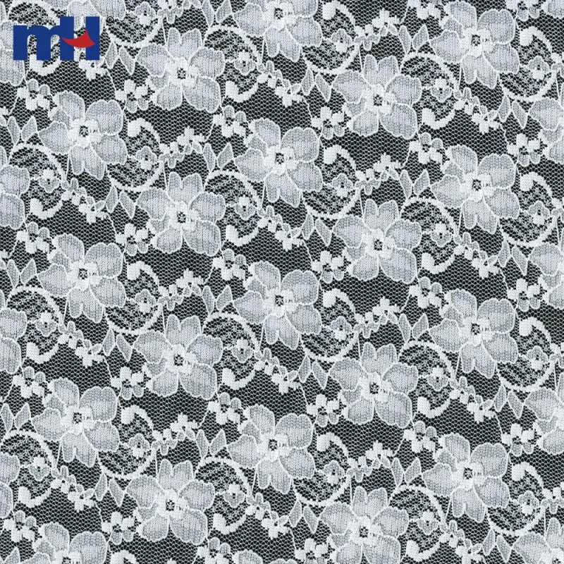 Nylon 90 Spandex 10 Stretch Chantilly Lace Fabric